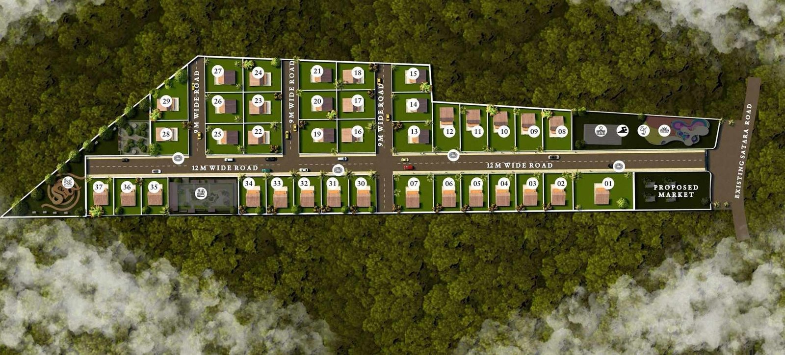 Villa Plots for Sale Near Goa | Rishivan